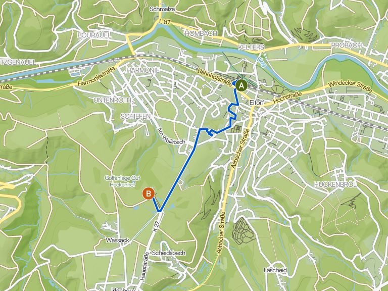 Eitorf - Bergetappe doppio - mit 2 Rädern | Fahrradtour | Komoot